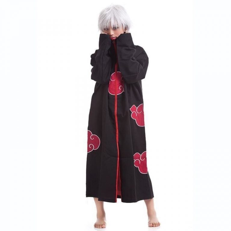Catchcostume Blood Red Naruto Akatsuki Robe Cloak – CatchCostume